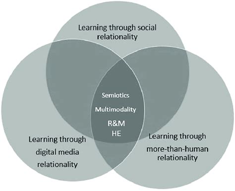 1 Relational Modalities Of Learning That Contribute To Randm He Download Scientific Diagram