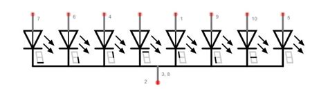 projeto 56 contando de 00 a 99 com dois displays 7 segmentos e arduino squids arduino