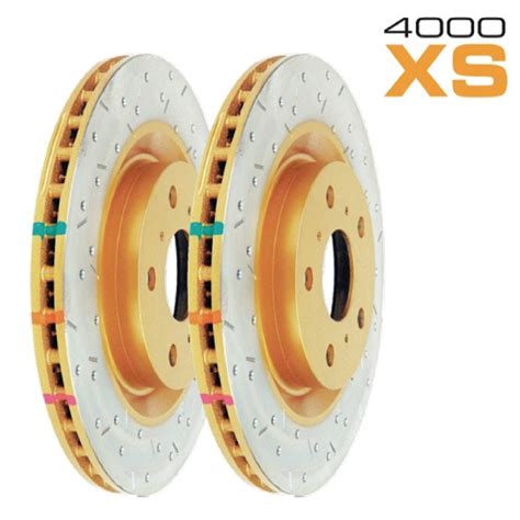 Dba T3 4000 Series Rotor Cross Drilled Slotted Uni Directional Front Rotors 2014 Sold