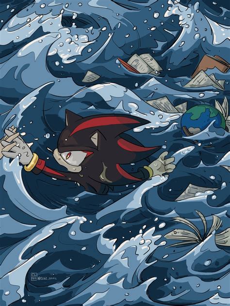 Shadow The Hedgehog Sonic Drawn By Clgz Sonic Danbooru