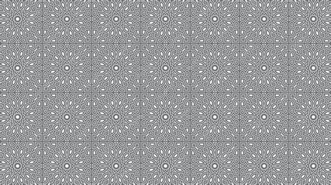 Premium Vector Abstract Geometric Floral Pattern Background