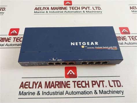 Netgear Fs108p Port Prosafe Switch Aeliya Marine