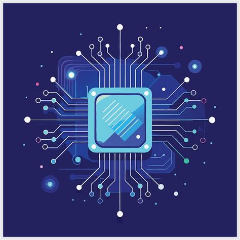 Thin Circuit Trace Lines In Blue On A Dark Technology Circuit Board Abstract Digital Tech Bg