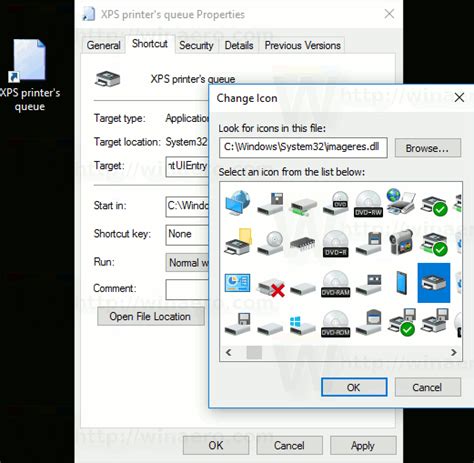 Open Printer Queue With A Shortcut In Windows