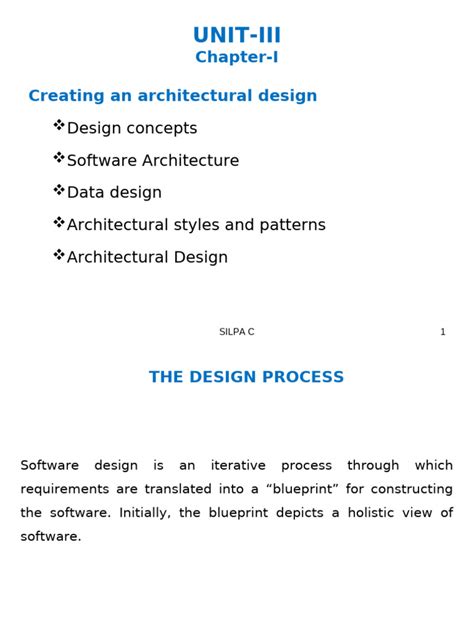 unit iii design concepts pdf