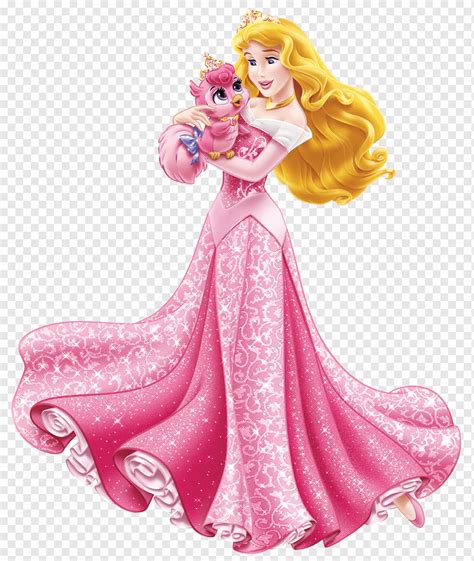 공주 오로라 신데렐라 Ariel Rapunzel 백설 공주 귀여운 새가있는 디즈니 공주 오로라 공주 오로라 그림 클립 아트