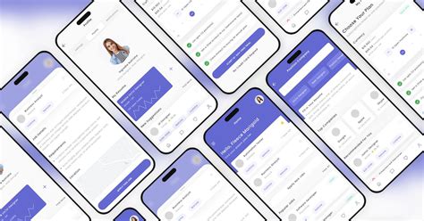 Hiring Platform Mobile App Ui Kit Graphic Templates Envato Elements