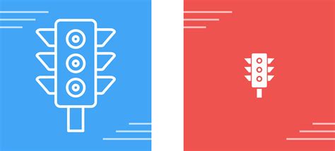 Traffic Signal Vector Icon 24023208 Vector Art At Vecteezy