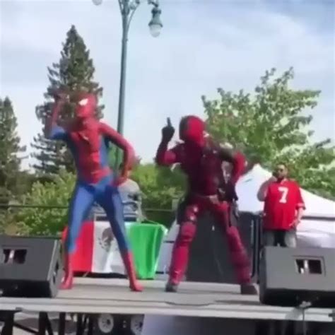 Spider Man Dedpool Dance Youtube