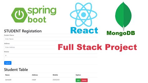 Spring Boot With React Mongodb Full Stack Tutusfunny