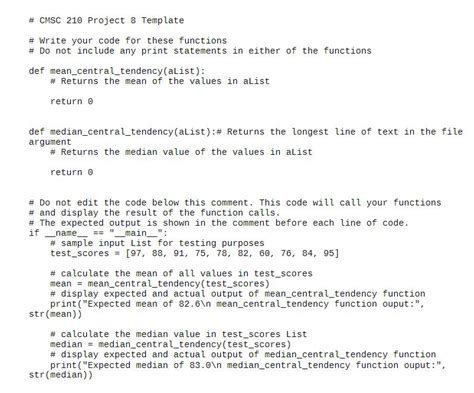 Solved Cmsc 210 ﻿project 8 ﻿templateprogram Central