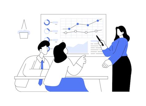 Premium Vector Datadriven Decisionmaking Abstract Concept Vector