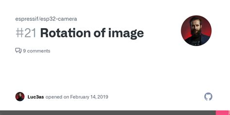 Rotation Of Image · Issue 21 · Espressifesp32 Camera · Github