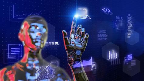 Ai 로봇 프로세스 자동화 Rpa 보안 클라우드 디지털 기술 미래 배경 글로벌 온라인 네트워크의 3d 로봇 가상 통신 Iot