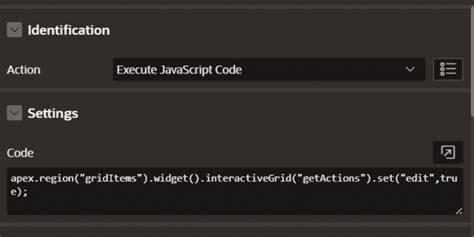 Enable Edit Button In Interactive Grid In Page Load Know2apex