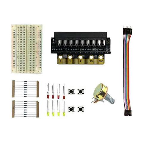For Bbc Gpio Expansion Board Breadboard Kit Stem India Ubuy