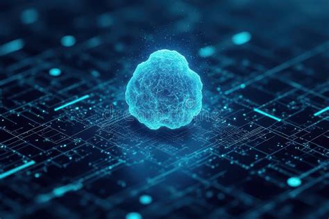 Ai Powered Inference Server Visualized As A Highly Optimized Data Processing System Stock