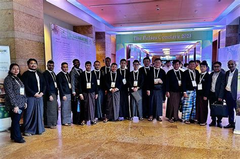 Attended India Ipga Pulse Conference 2023 Mpbmsma Myanmar Pulses Beans Maize And Sesame