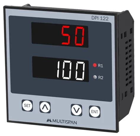 Multispan Dual Process Indicator 100 270v Ac Smps Model Name Number DPI 122 At Best Price