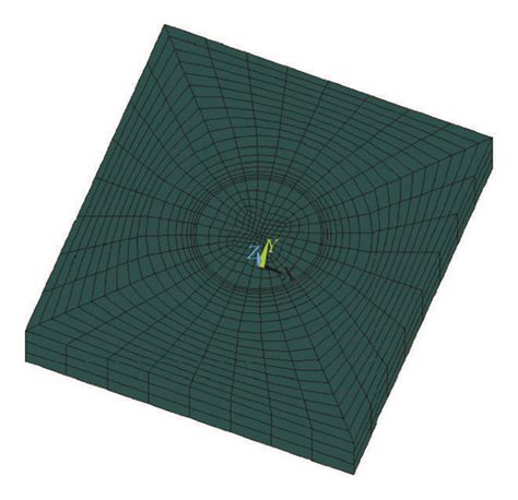 The Model Of Uniaxial Penetration Creep Test Finite Element Download