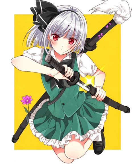 東方「みょん💚 東方project 二次創作絵 魂魄妖夢 妖夢の日 」大川なぎ🌸🍳役立たず聖女コミカライズ連載中のイラスト