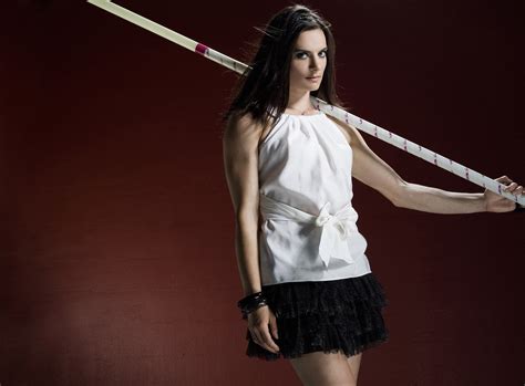 Yelena Isinbayeva Pole Vaulter Russian Wallpaper Hd Sports 4k