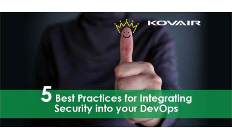 What Are The Best Practices For Integrating Security Into Your Devops