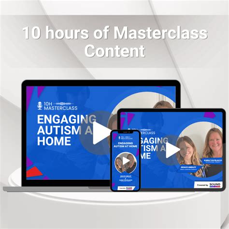 Masterclass Engaging Autism At Home Sound For Life E Shop