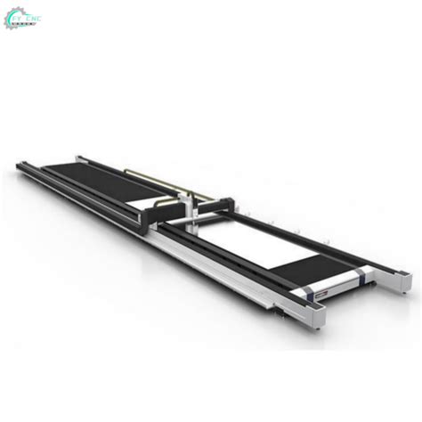 Gantry Structure Linear Guide Rail CNC Metal Fiber Laser Cutter W For Steel Structure