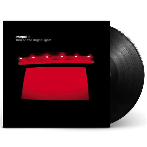 Interpol Turn On The Bright Lights Đĩa Than Vinyl Viet