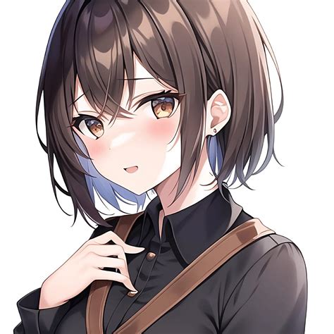 Girl With Brown Hair By Krzychumen On Deviantart
