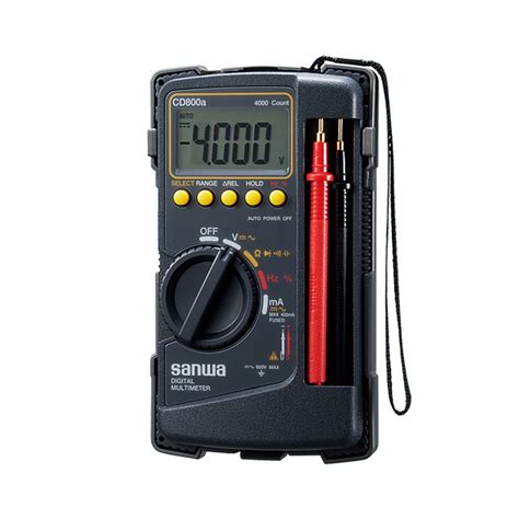 Multímetro Digital Sanwa Cd 800a