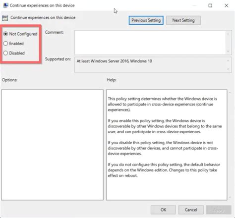 How To Use Shared Experiences Settings In Windows