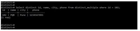 Sql Select Distinct Multiple Columns How To Use It With Examples