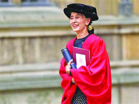 Oxford Strips Suu Kyi Of Citys Freedom The Asian Age Online Bangladesh