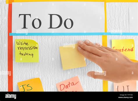 Attaching Stickers Hi Res Stock Photography And Images Alamy