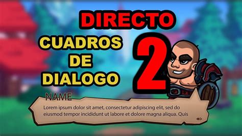 Directo Creando Un Sistema De Dialogos En Unity3d Youtube