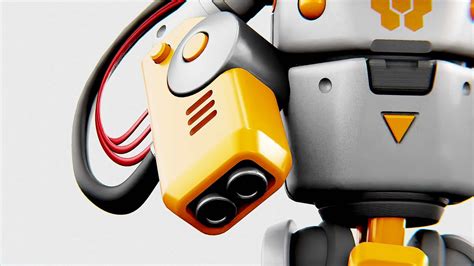 Mineral Picker Bot Rigged For Unreal Engine Unity Mixamo Cgtrader