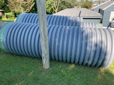 Culvert Drainage Plastic Pipe Multiple Sizes And Lengths Garden Items