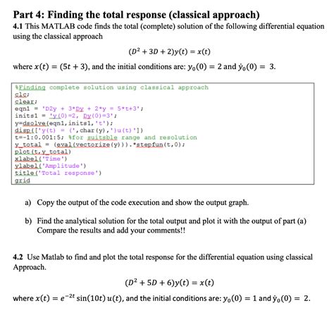 Solved Please Just Solve The Analytical Chegg