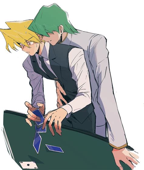 Kaiba Seto And Jonouchi Katsuya Yu Gi Oh Drawn By Yitiaodahe71 Danbooru