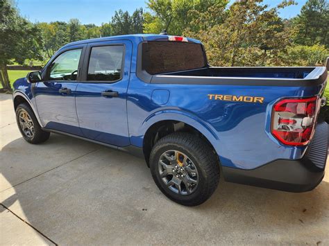 New 2024 Tremor Atlas Blue Mavericktruckclub 2022 Ford Maverick