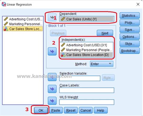 How To Use Dummy Variables In Linear Regression With Ordinary Least