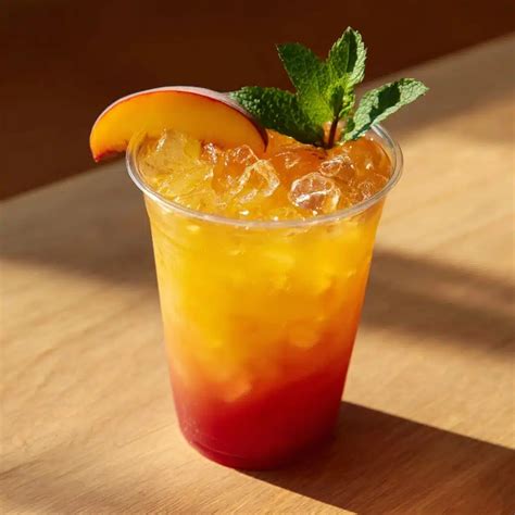 Fuzzy Peach Refresher Recipe Refreshing Peach Drink