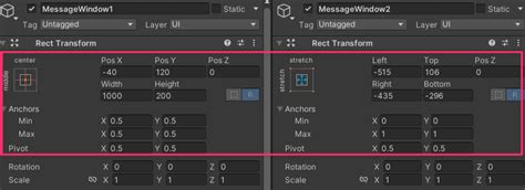 Anchorsが異なるrecttransformに同じサイズを設定する方法【unity】【ugui】 3 Kanのメモ帳
