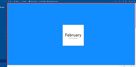 solved how report pages are displayed in power bi service