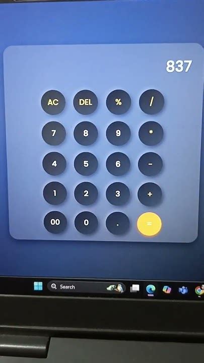 modern calculator using html css and javascript simple calculator project tutorial sorts
