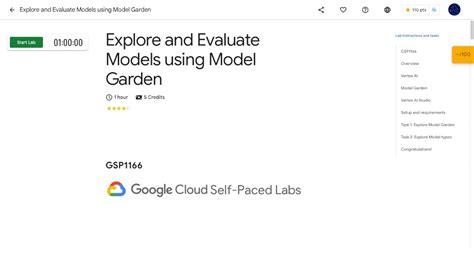 Qwiklabs Explore And Evaluate Models Using Model Garden Gsp1166 Youtube