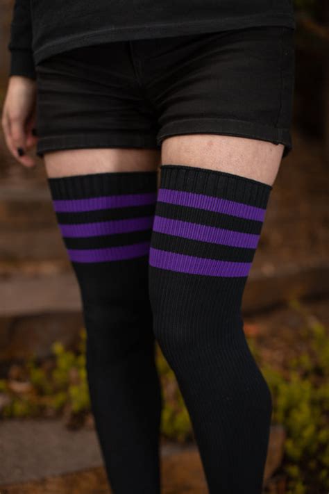 Americana Gothic Thigh High Socks Sock Dreams