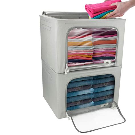 Save Space With These Stackable Storage Bins